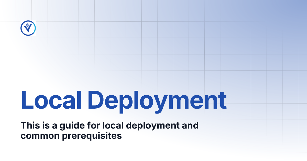 Local Deployment | CREDEBL Docs